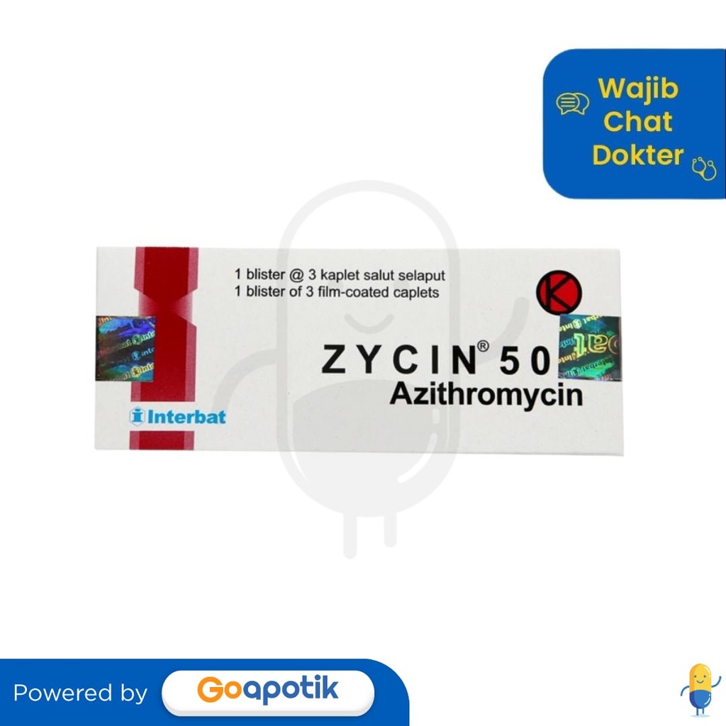 Jual Zycin 500 Mg Box 3 Kaplet | Shopee Indonesia