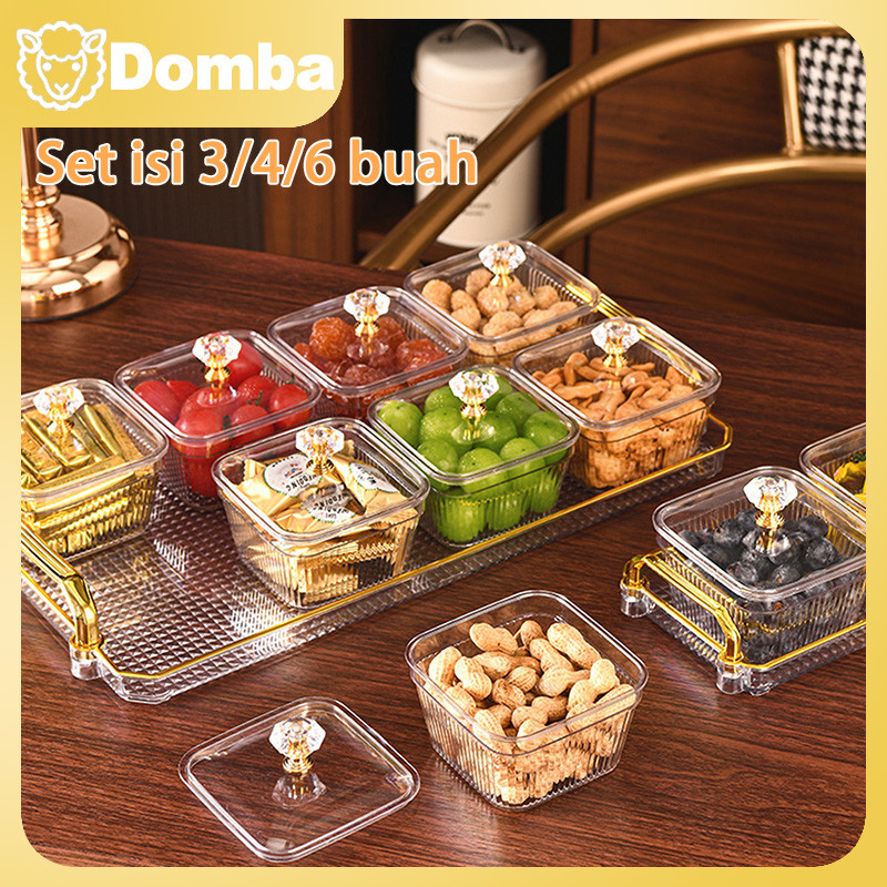 Jual (3in1/4in1/6in1) Snack Tray/wadah Snack/wadah Snack Tray/toples ...