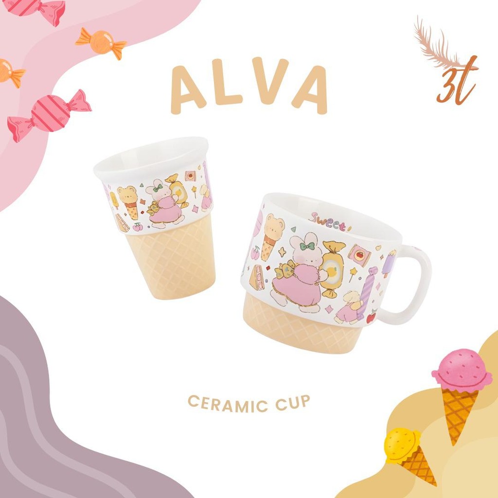 Jual Alva Ceramic Cup / Gelas Keramik | Shopee Indonesia