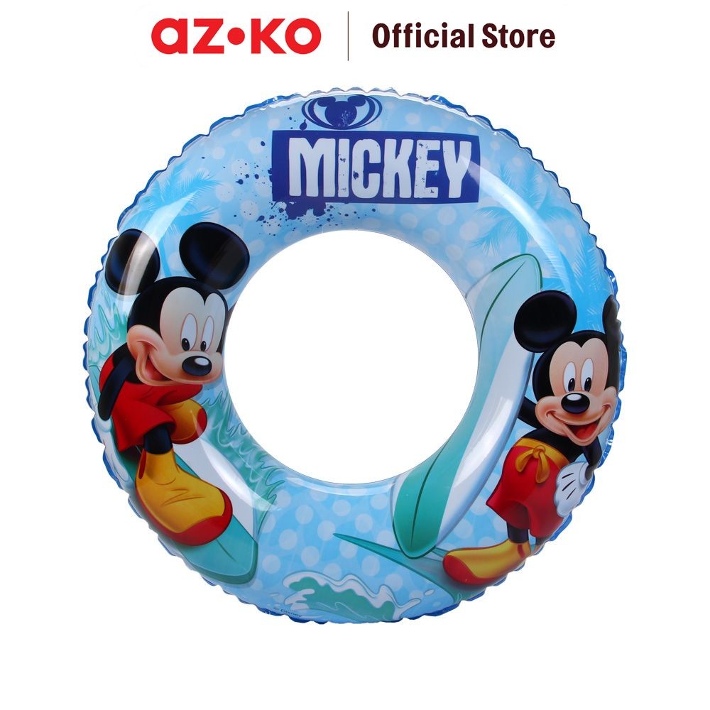 Jual AZKO Disney Ban Renang Anak Mickey Mouse 80 cm - Biru Swim Ring ...