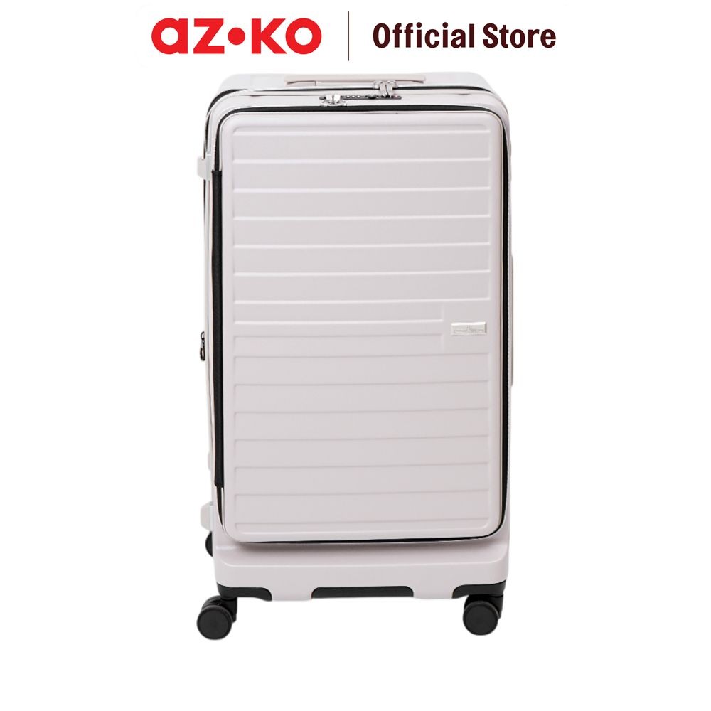 Jual AZKO Legend Walker Malibu Koper Pc & Abs - Putih Ivory Luggage ...