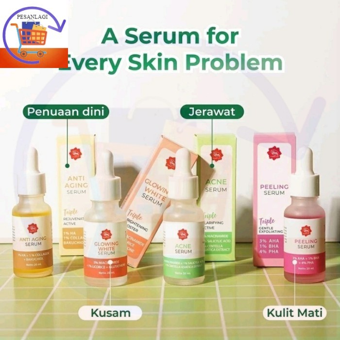 Jual VIVA Glowing White Serum With Triple Brightening Booster | Shopee ...
