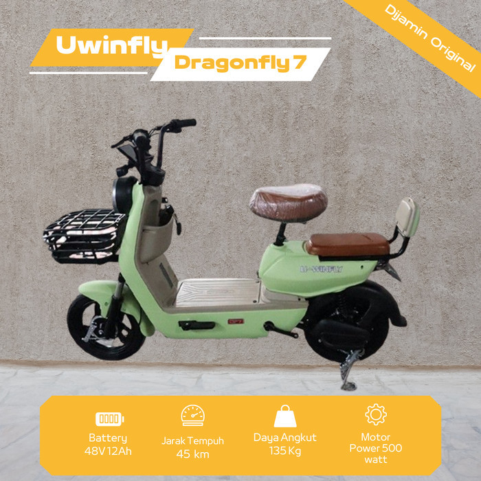 Jual Uwinfly Sepeda Listrik Elektrik Bike DF5S DF7 Kitty RF5 RF6 ROMEO ...