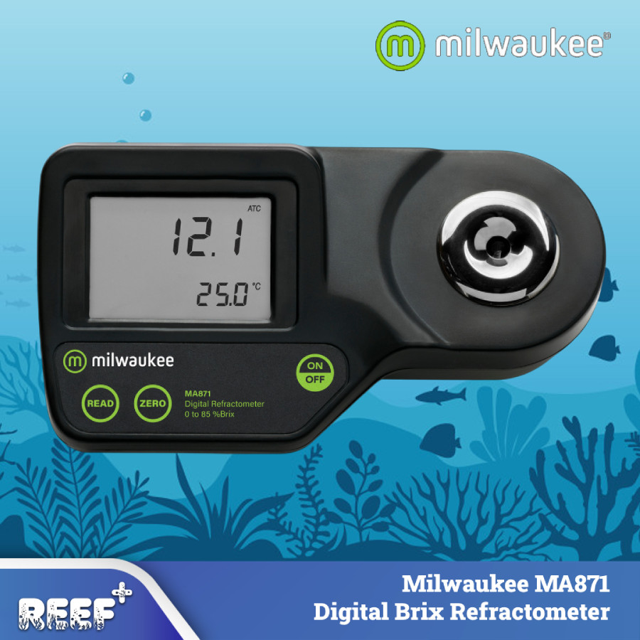 Jual Milwaukee MA877 Seawater Digital Brix Refractometer | Shopee Indonesia