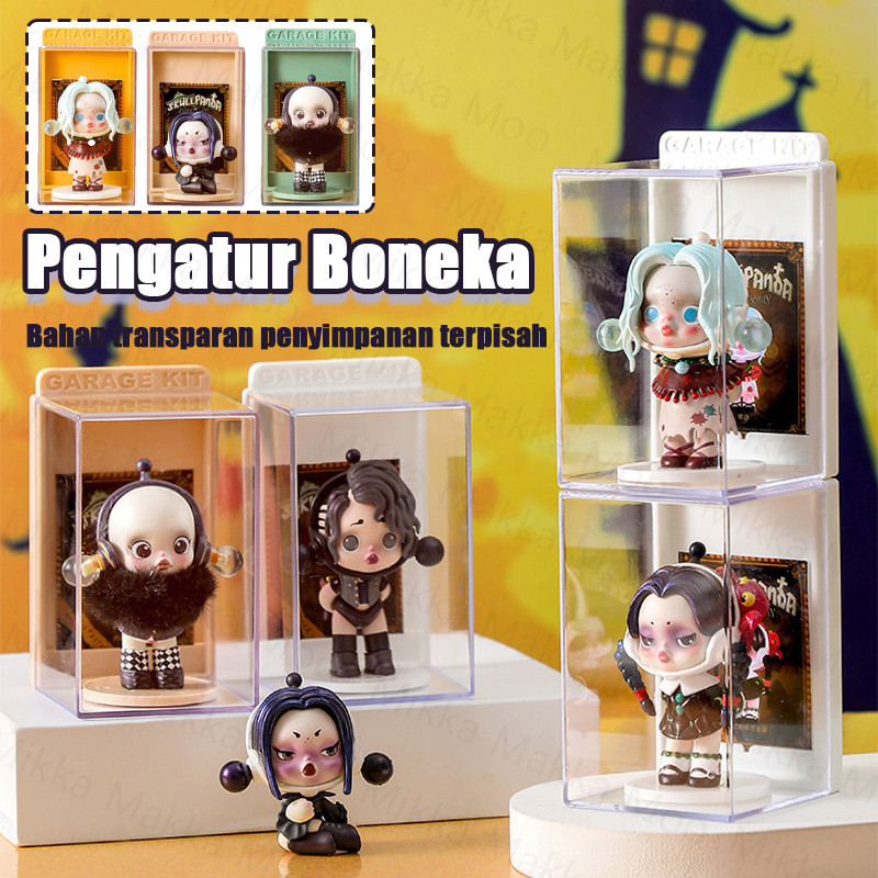 Jual 1PC/6PCS Figure Display Box Acrylic Storage Kotak / 4WARNA Kotak ...