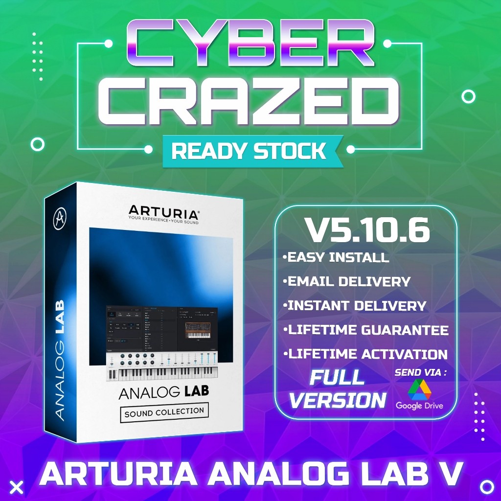 Jual (Win/Mac) Arturia Analog Lab V Pro v5.10.6 Full Version (Versi Terbaru) | Shopee Indonesia