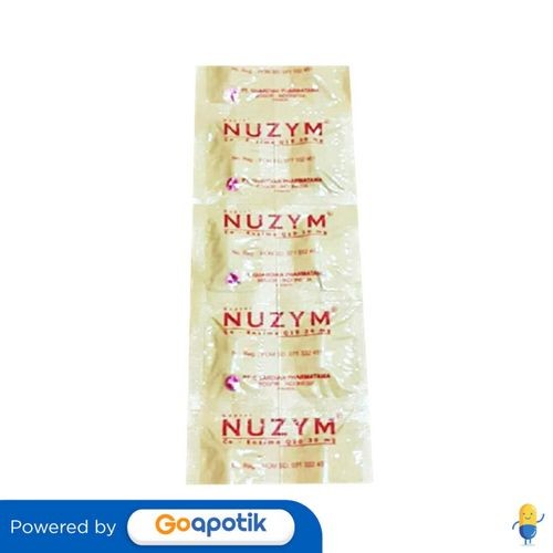Jual Nuzym Strip Isi 10 Kapsul | Shopee Indonesia