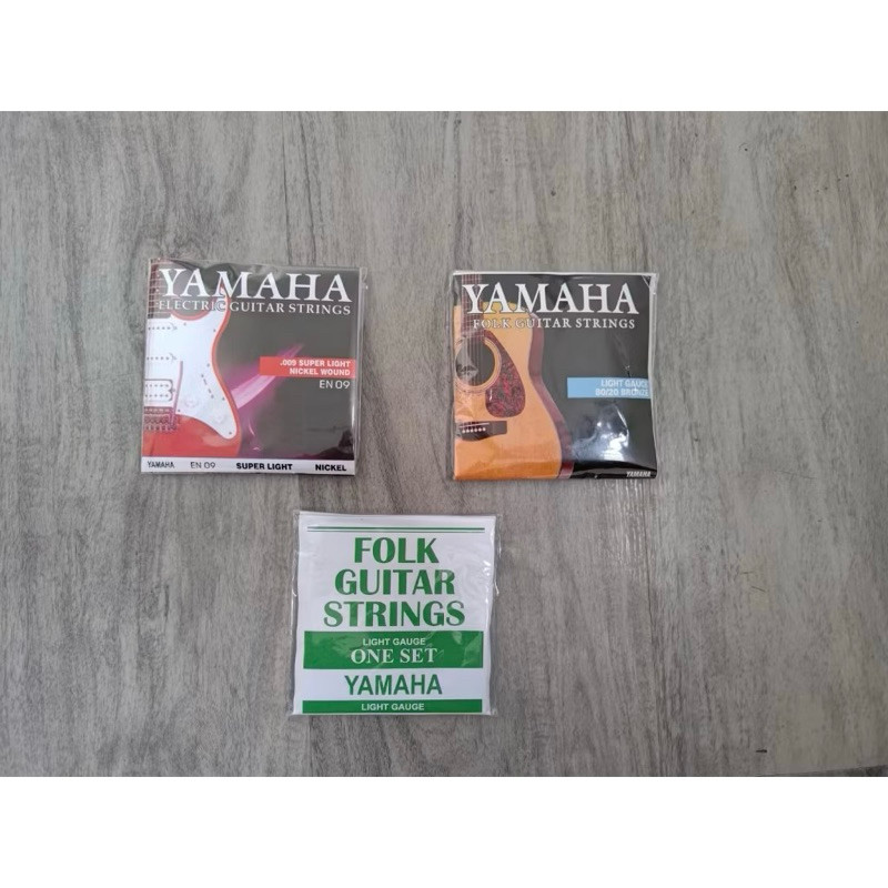 Jual Senar Gitar Akustik Elektrik Yamaha Set | Shopee Indonesia