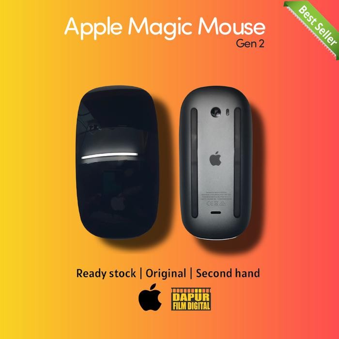 Jual Apple Magic Mouse Generasi 2 Original - Abu-abu, Unit Only ...