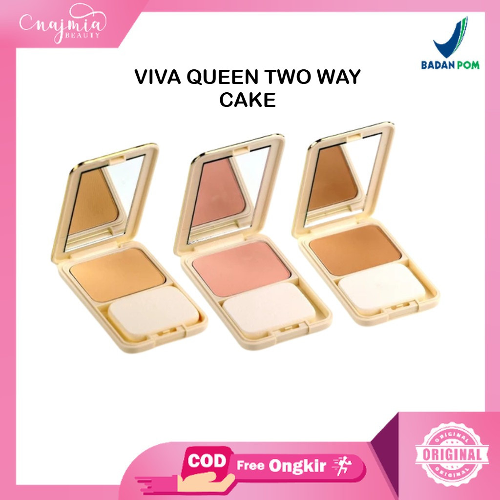 Jual Najmia Ofc Viva Queen Two Way Cake Dan Refill Queen Twc (Uv Filter ...