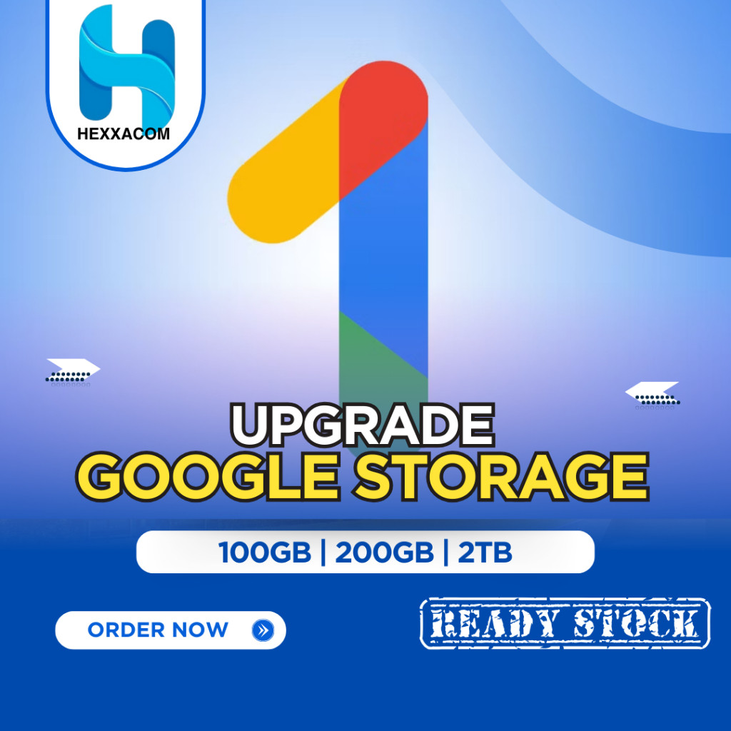 Jual Upgrade 100GB/200GB/2TB Google One Storage+Google Drive+Google ...