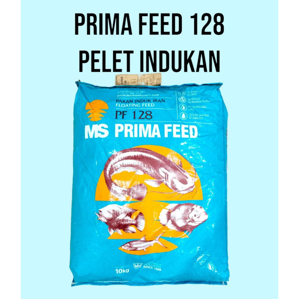 Jual 1 KG PF 128 PRIMA FEED PELET INDUKAN IKAN NILA LELE GURAME PELET ...
