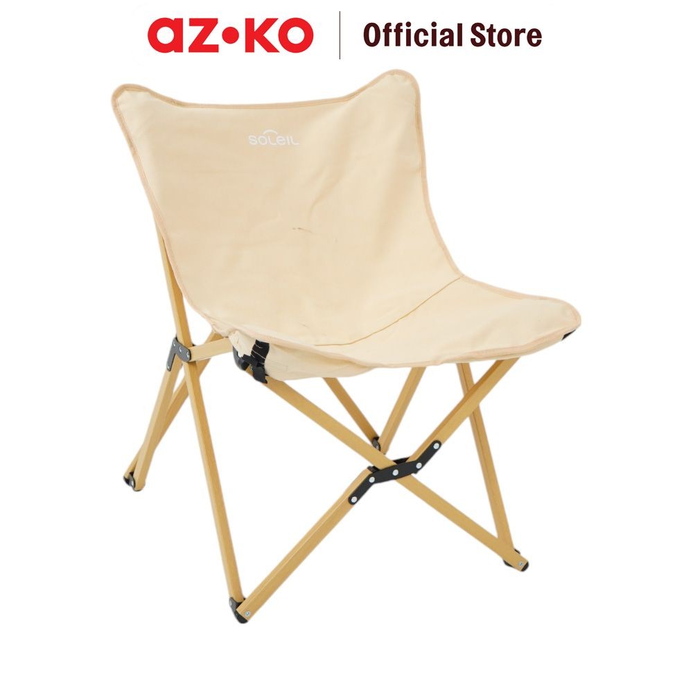Jual AZKO Soleil Massive Kursi Lipat Aluminium - Krem Beige ...