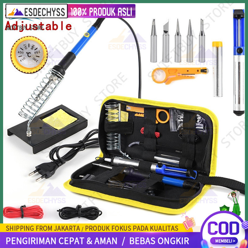 Jual 220V 60W Mata Solder Solder Listrik Set Solder Listrik Lengkap ...