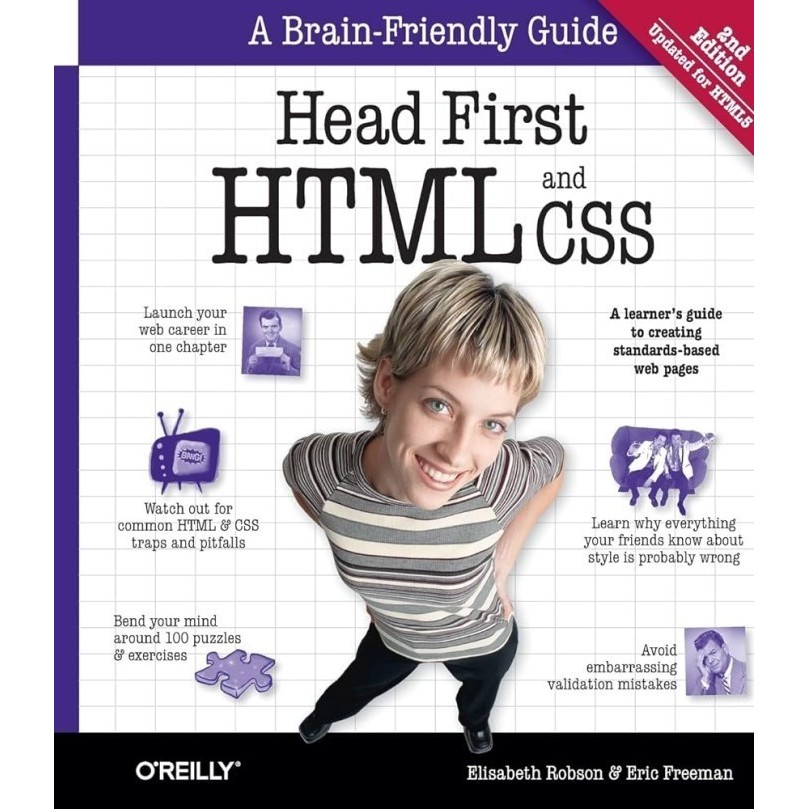 Jual PROMO Head First HTML and CSS: A Learner’s Guide to Creating Standards 2nd | Shopee Indonesia