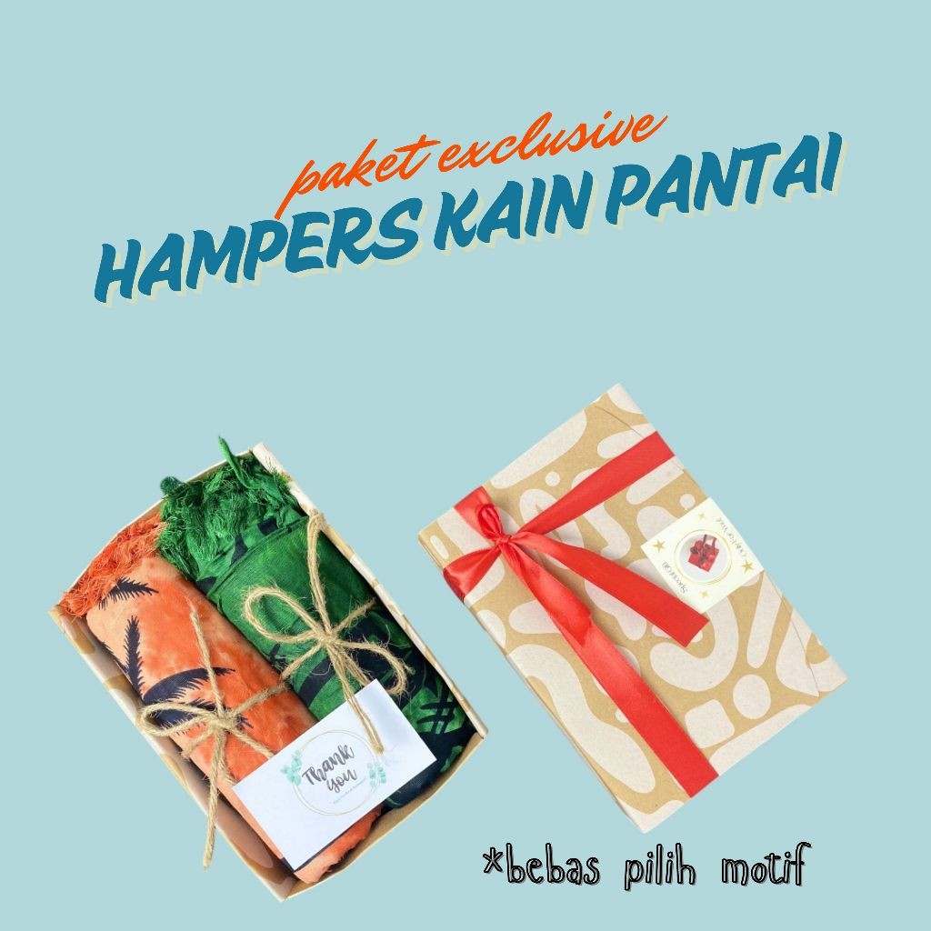Jual Paket Souvenir Kado Hampers Kain Pantai Kado Kain Bali Hampers ...