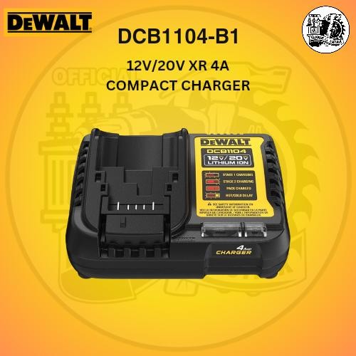 Jual DEWALT DCB1104 Charger For Cordless Dewalt Charger / Pengisi Daya Baterai 10.8/18VOLT ...