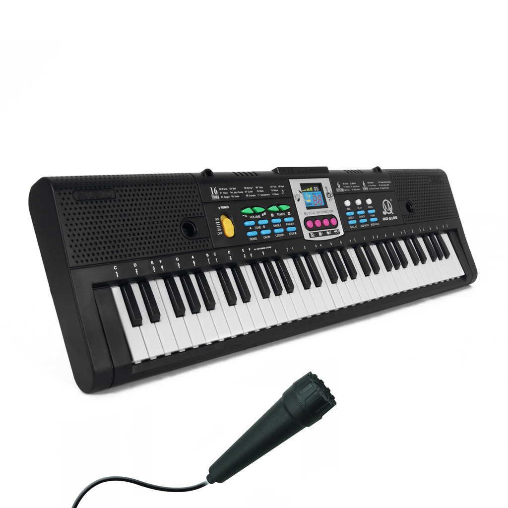 Jual 61key Multifunctional Electronic Keyboard Children Digital Electric Piano Microphone ...