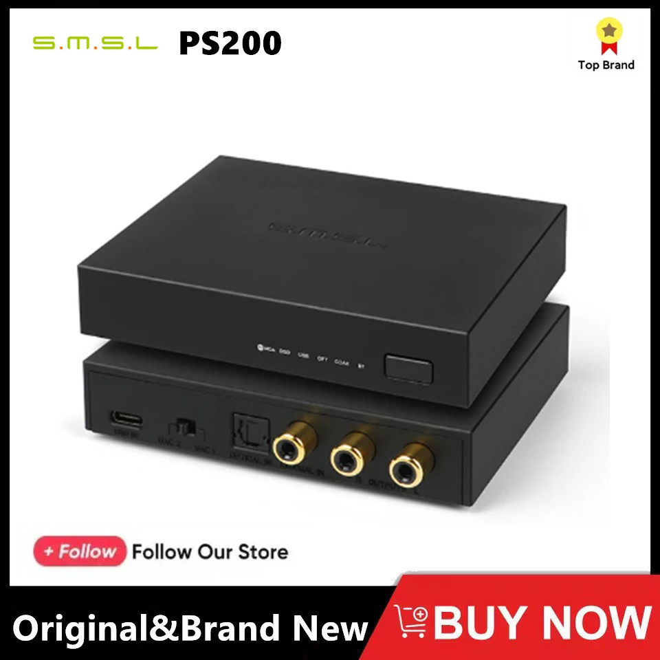 Jual SMSL PS200 Mini DAC ESS ES9039Q2M MQA MQA-CD Decoding | Shopee Indonesia