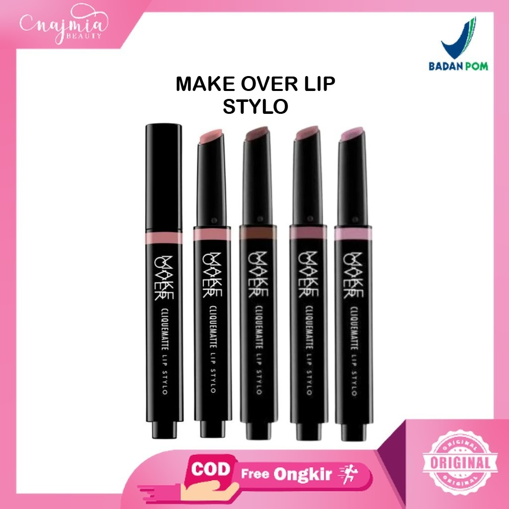 Jual Najmia Ofc Make Over Cliquematte Lip Stylo 2 G / Lipstick Matte ...