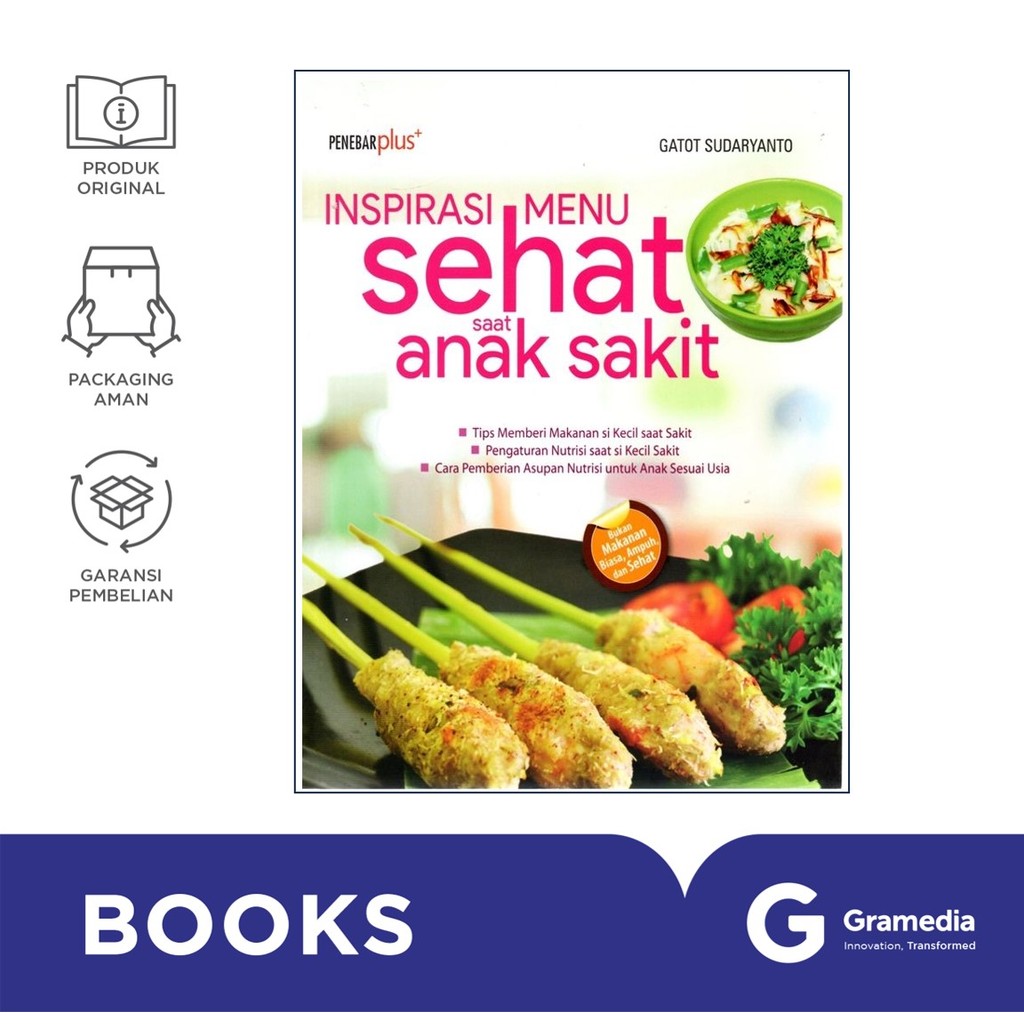 Jual Inspirasi Menu Sehat Saat Anak Sakit ( Gatot Sudaryanto ) | Shopee ...