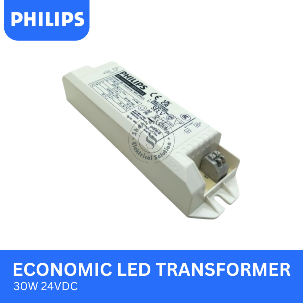 Jual PHILIPS LED TRANSFORMER DRIVER TRAFO BALLAST ECONOMIC 30W 60W DC ...