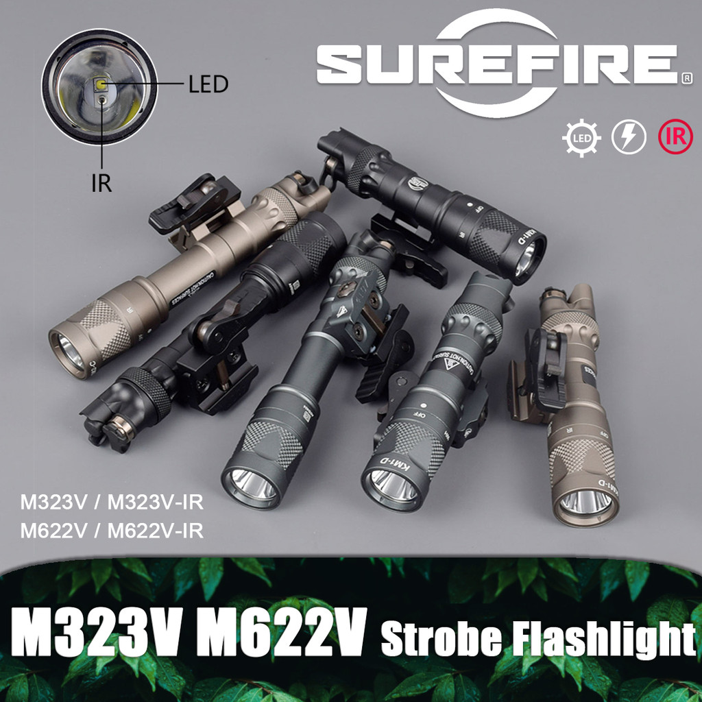 Jual Airsoft Surefire M300 M323V M622V M600 Upgrade Weapon Gun LED ...