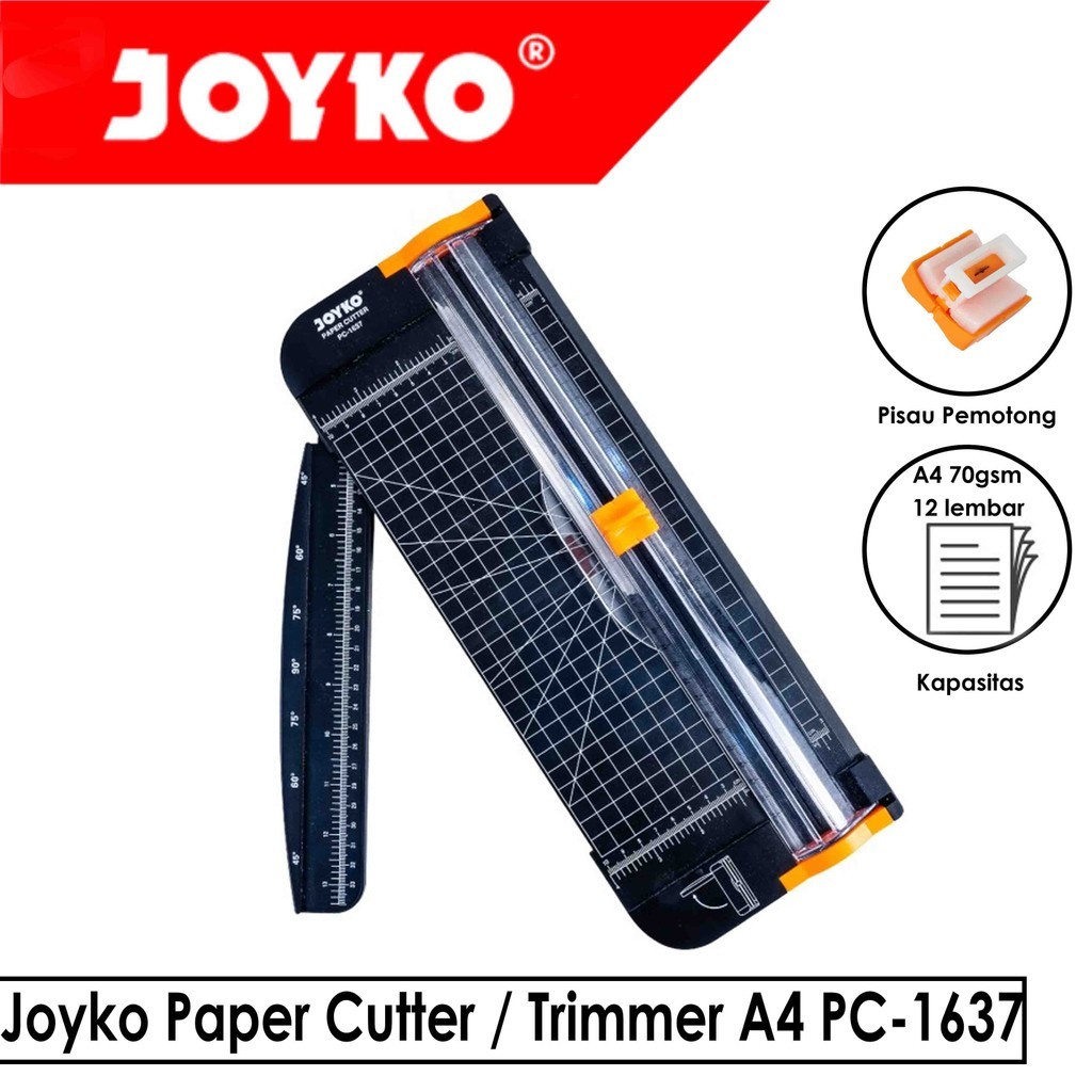 Jual Joyko Paper Cutter / Trimmer A4 PC-1637 - Alat Pemotong Kertas ...