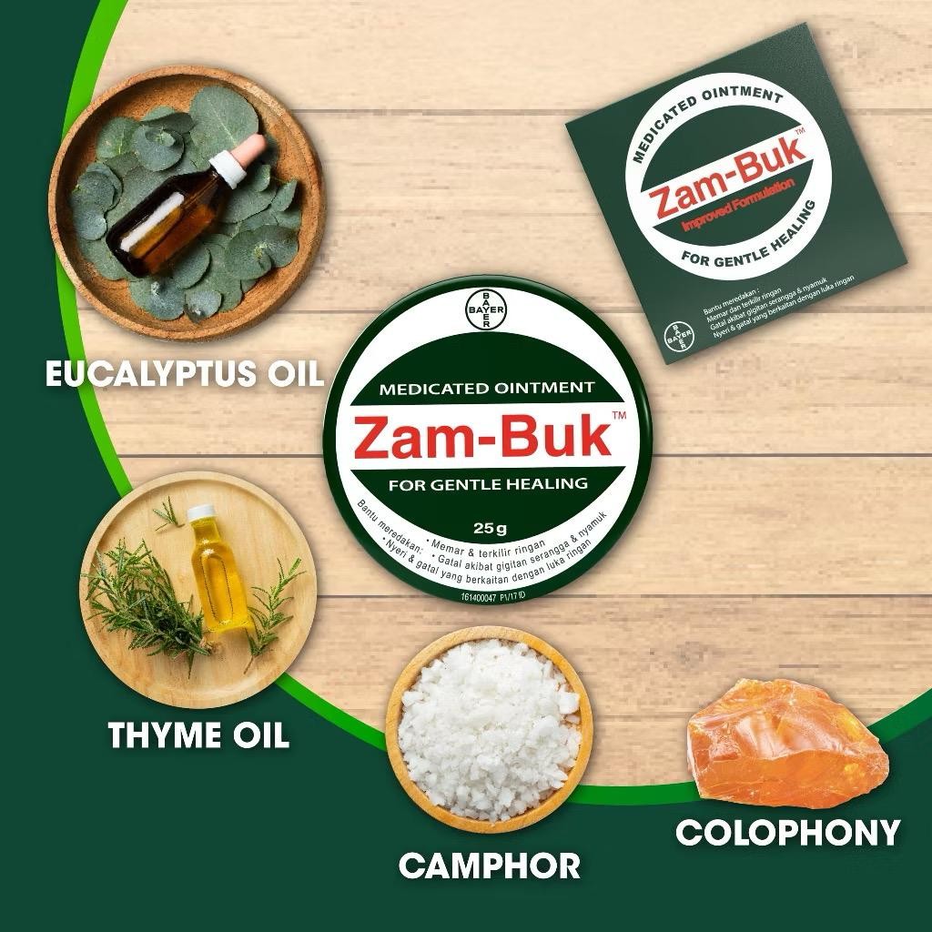 Jual ZAMBUK bantu meredakan Gigitan nyamuk/Zambuk Medicated Ointment ...
