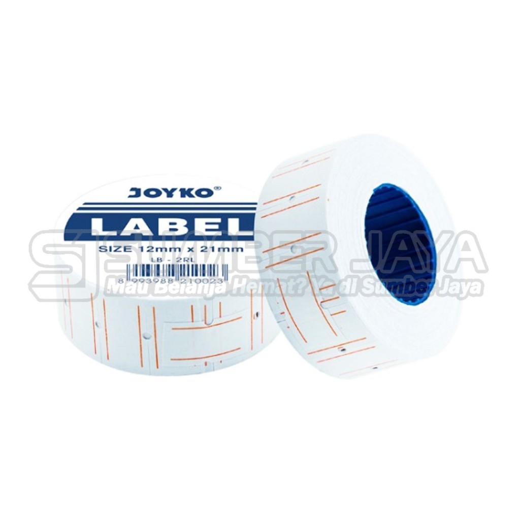 Jual Kertas Label Roll Kertas Label Harga Joyko LB-2RL/LB-P2LN | Shopee ...
