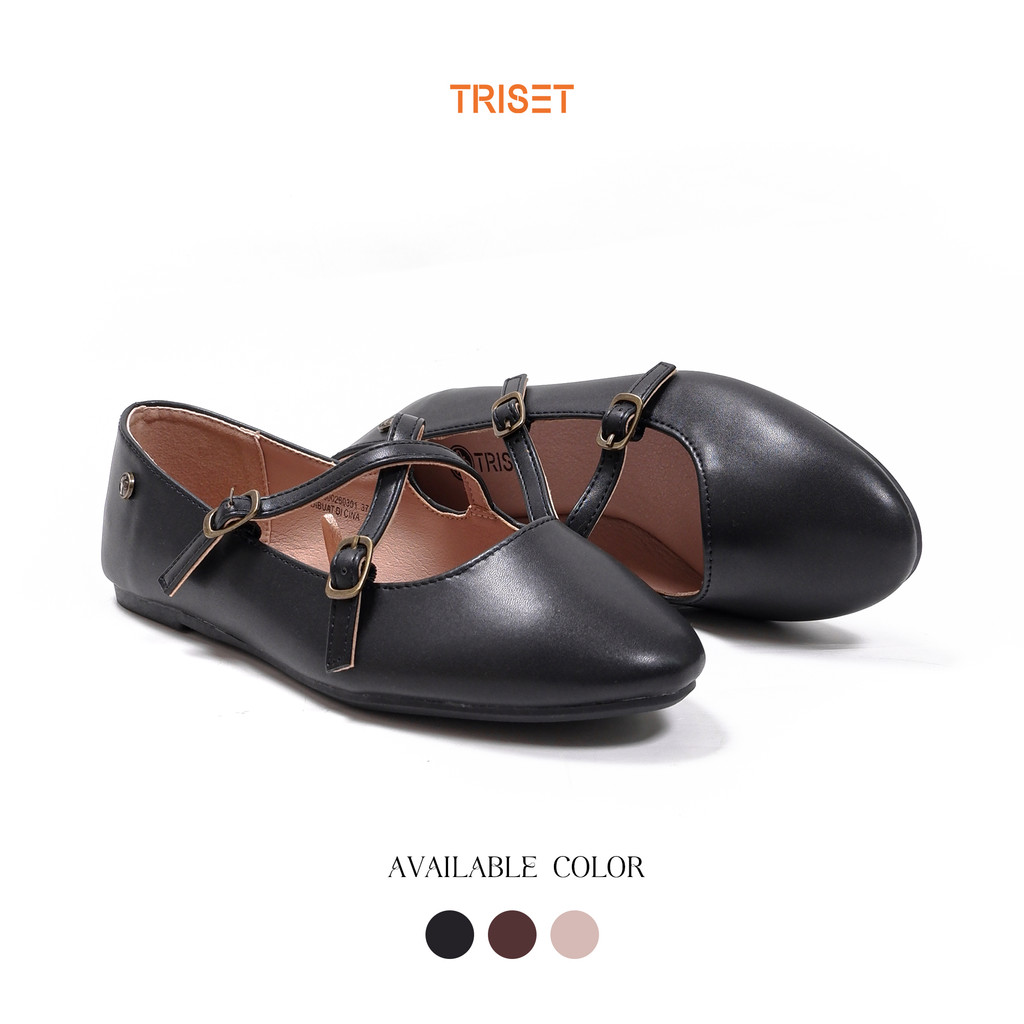Jual Triset Sepatu Wanita Flat - TF5002603 | Shopee Indonesia
