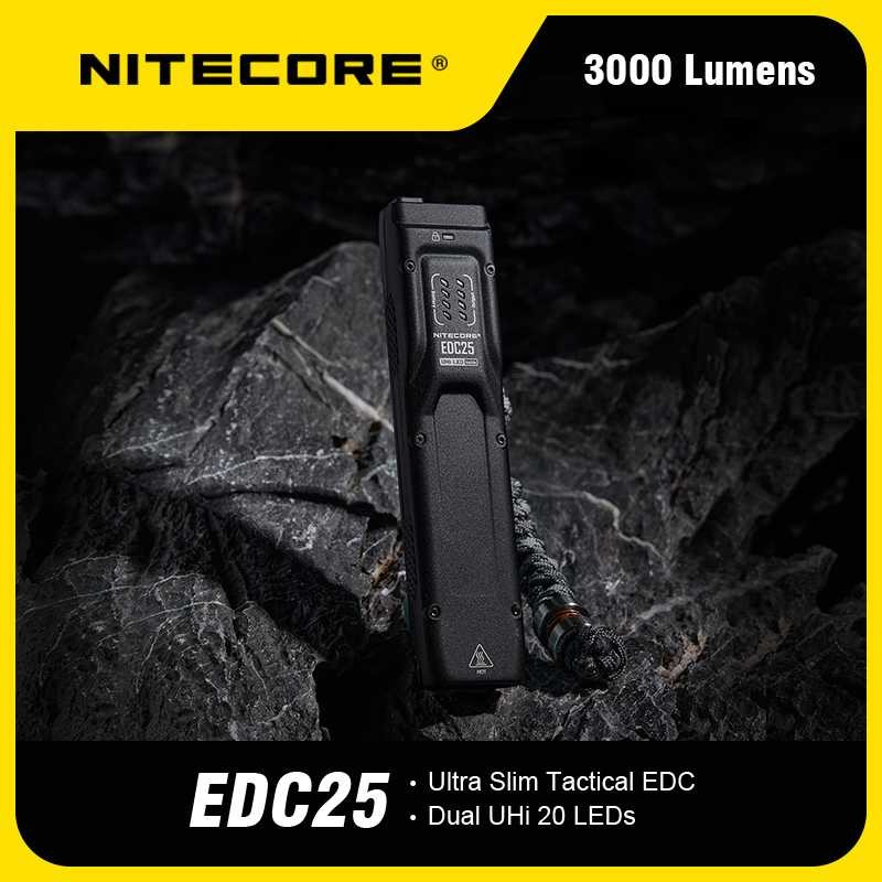 Jual NITECORE Senter LED Flashlight Ultra Slim UHi 20 IP54 3000 Lumens ...