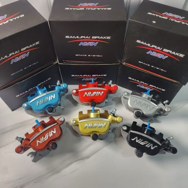 Jual KALIPER NISSIN SAMURAI 2P KALIPER SAMURAI NISSIN 2 PISTON UNIVERSAL KIRI DAN KANAN ...