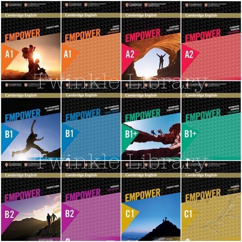 Jual BUKU FISIK EMPOWER Starter A1 / Elementary A2 / Pre-Intermediate B1 / Intermediate B1 ...