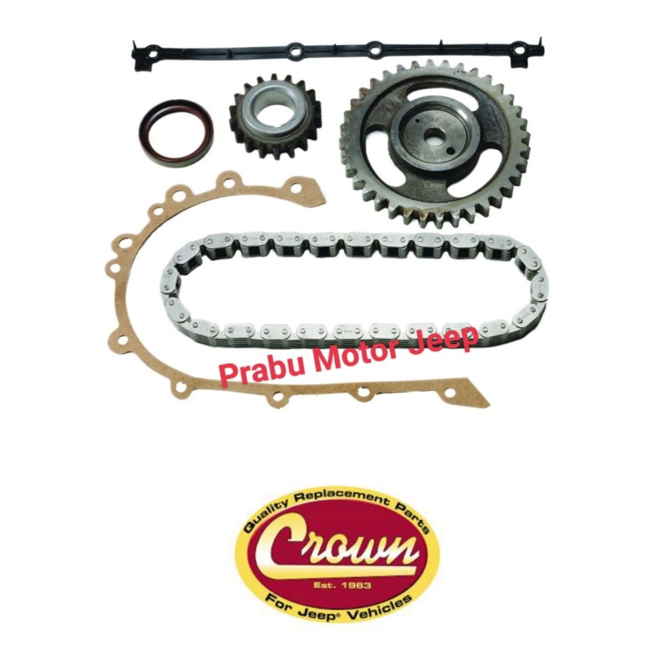 Jual Kit Rantai Gigi Timing Gear Besar Kecil Set Crown Jeep CJ7 CJ 7 ...