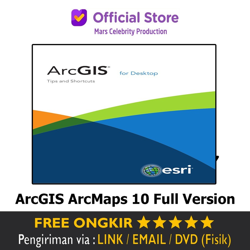 Jual Software ArcGIS ArcMaps 10 Full Version - Arc GIS Maps LIFETIME Terbaru | Shopee Indonesia