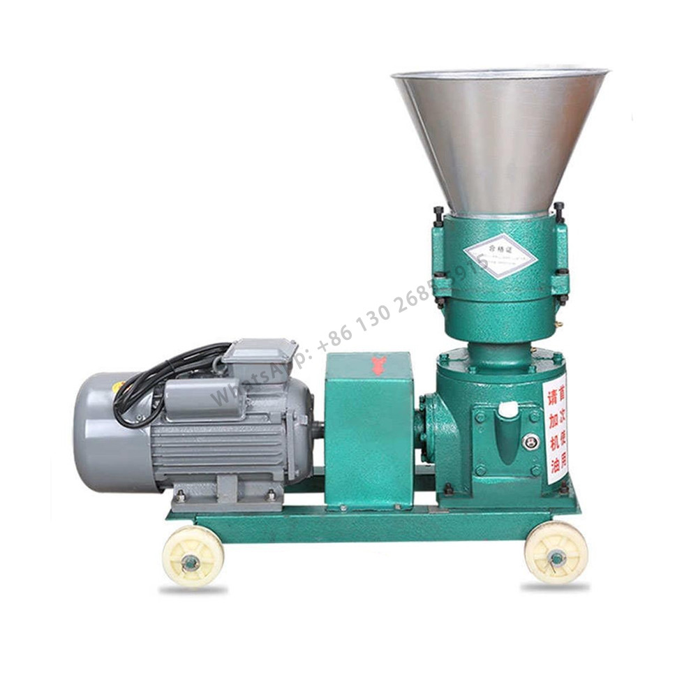 Jual 100-150kg/h Pellet Machine Pelletizer Animal Feed Food Pellet ...