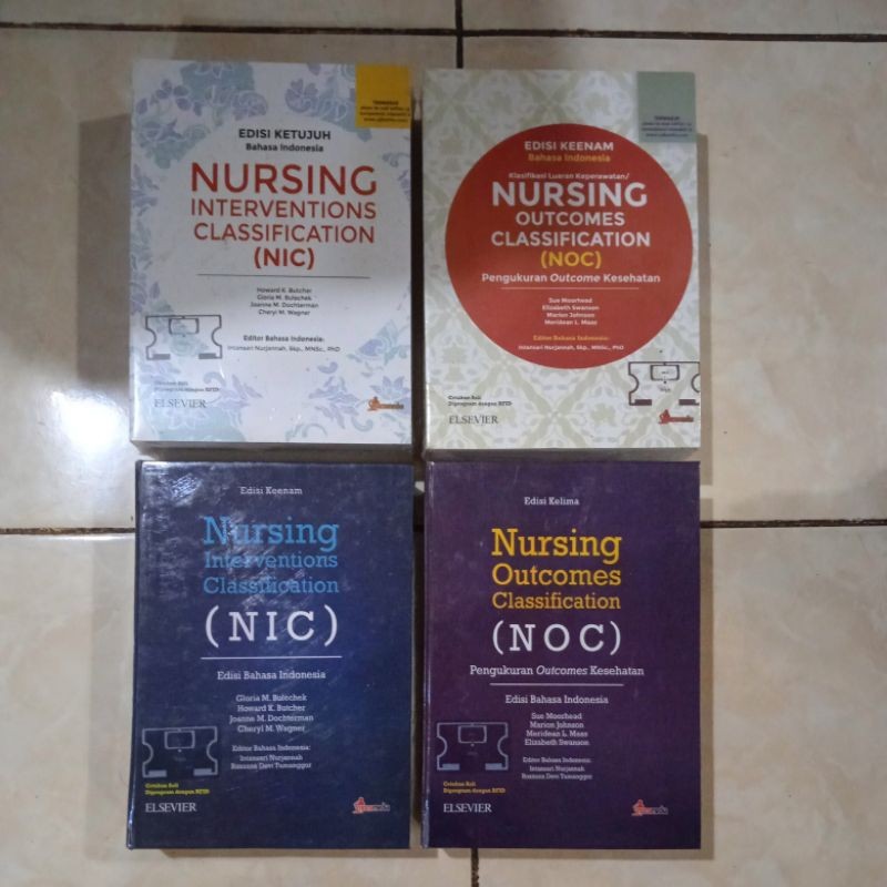 Jual Buku NIC Nursing Interventions Classification & NOC Nursing Outcomes Classification ( NIC ...