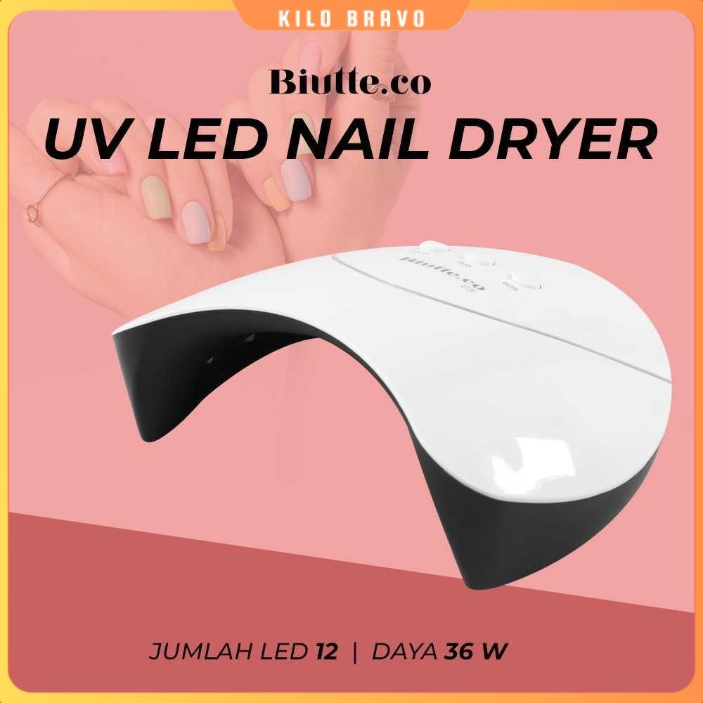 Jual Biutte.co Pengering Kutek Kuku Smart UV LED Nail Dryer 36W - Z3 | Shopee Indonesia