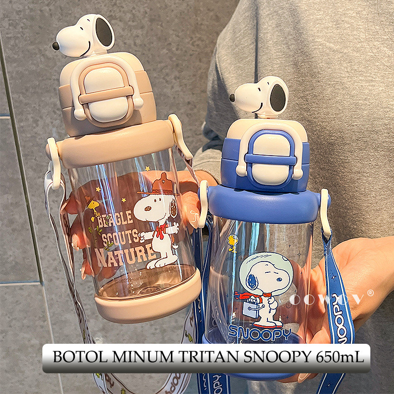Jual ORIGINAL SNOOPY LICENSE Botol Minum Teguk dan Sedot Karakter ...