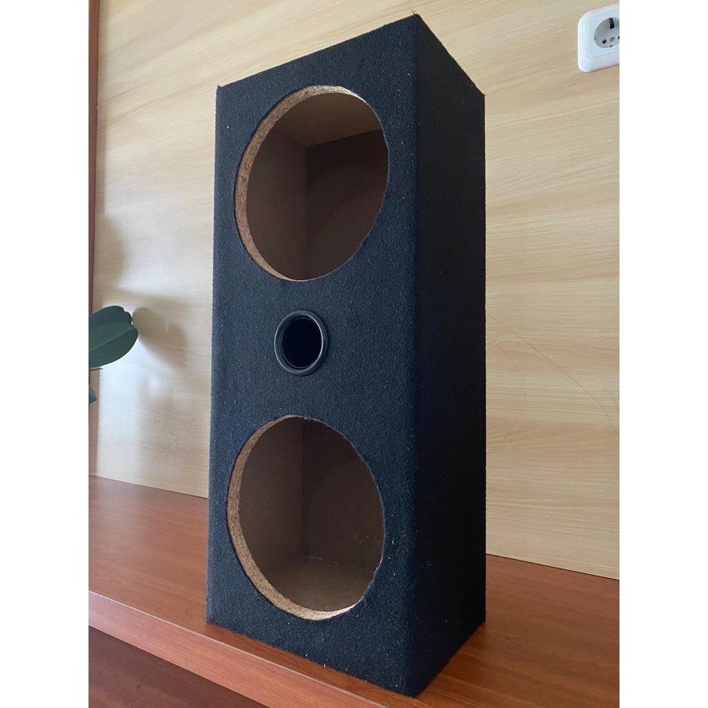 Jual Box speaker dobel 8" in inci inches bok spiker woofer subwoofer ...