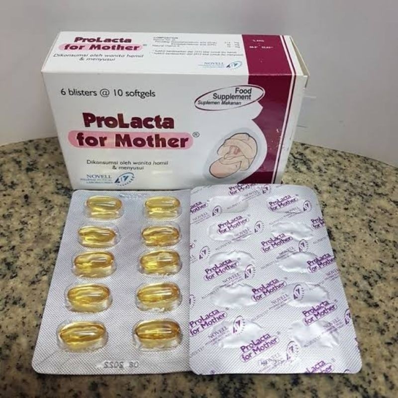 Jual PROLACTA for MOTHER Suplemen Minyak Ikan untuk menunjang kesehatan ...
