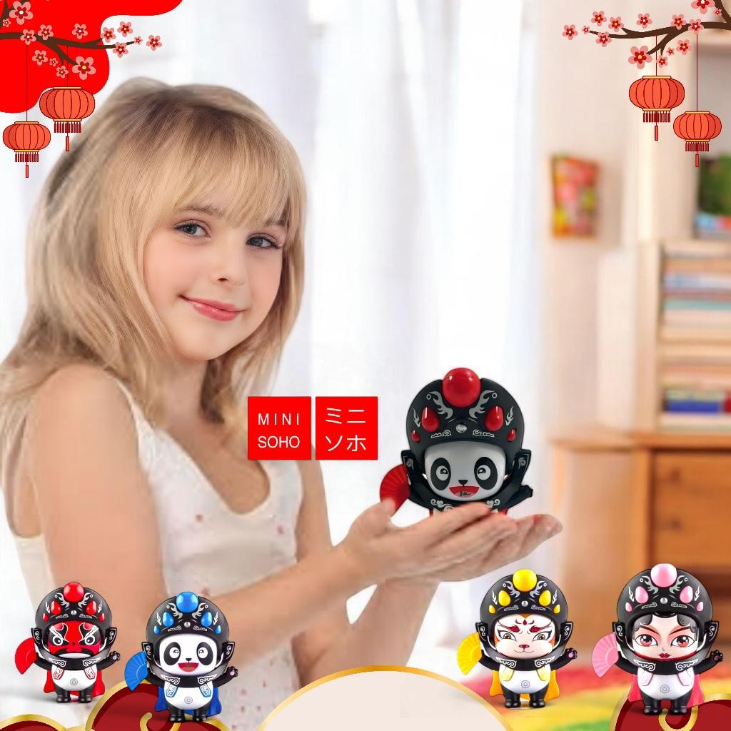 Jual Boneka Ganti Muka Beijing Opera Face Makeup Dekorasi Doll Gaya ...