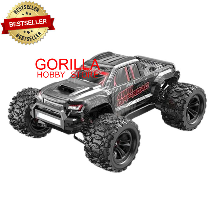 Jual HYPER GO MJX 10208 brushless rc monster truck wheelie bar ESC 100A ...
