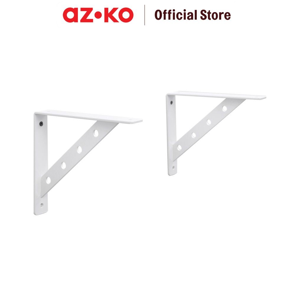 Jual AZKO Masterspace Siku Rak Heavy Duty - Putih Bracket Rak Penopang ...