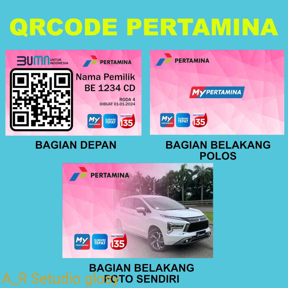 Jual Cetak Kartu My Pertamina Custom Bahan PVC Print UV Awet Anti Air | Shopee Indonesia