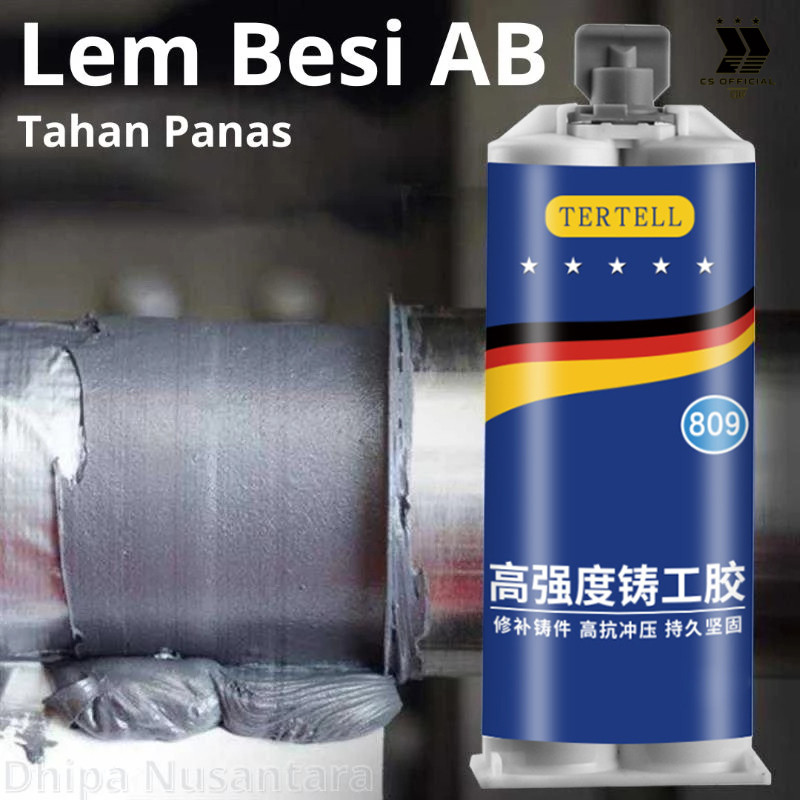 Jual Lem AB metal super kuat Epoxy Lem Las Besi Tahan Panas Lem Metal ...