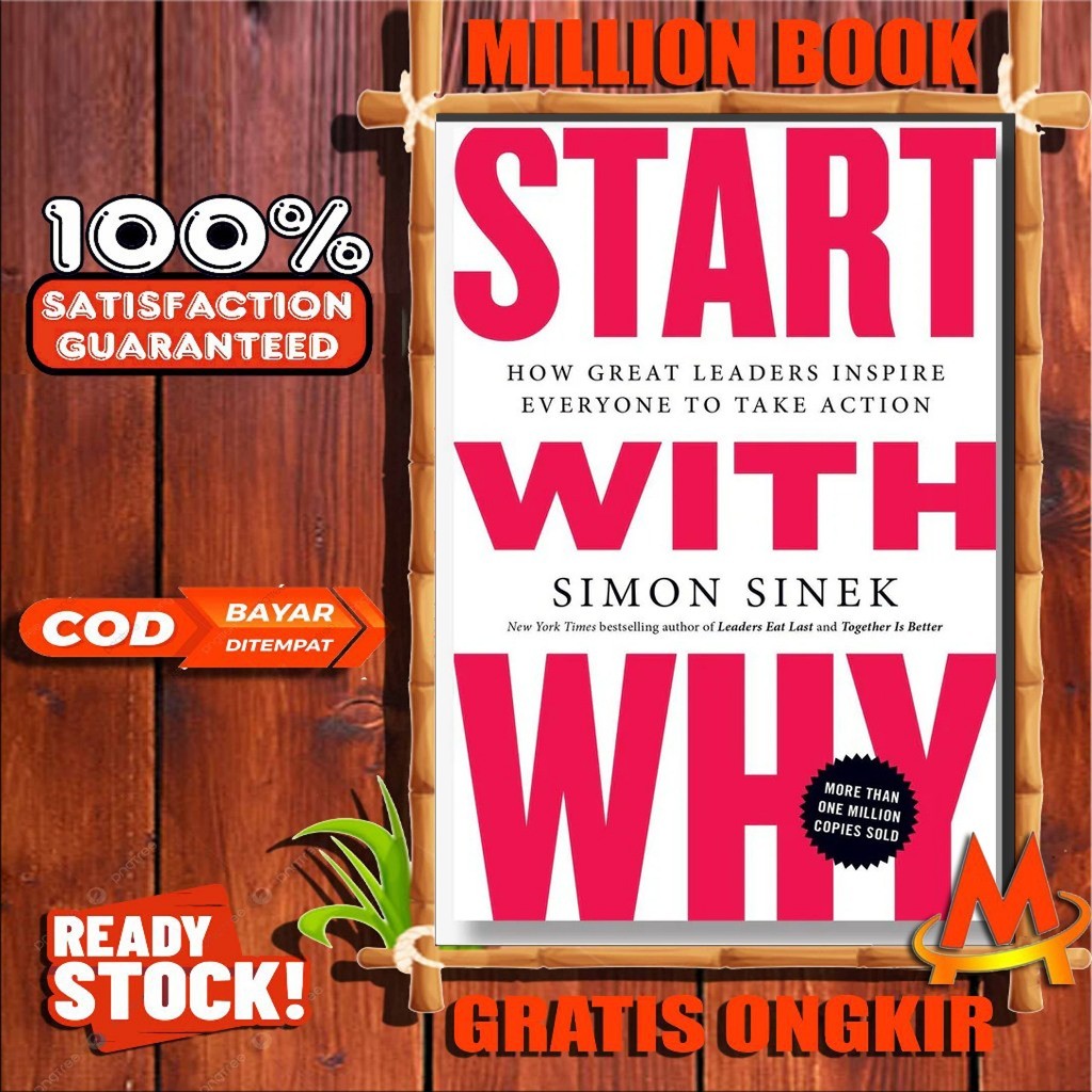 Jual Start With Why - Simon Sinek (English) - MILLION BOOKS | Shopee ...