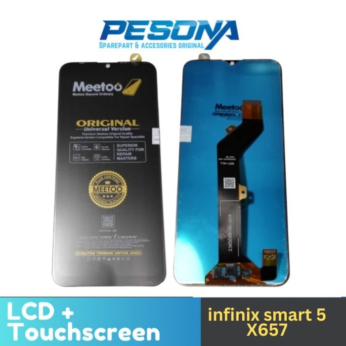 Jual LCD INFINIX SMART 5 X657 Touchscreen original meetoo Crown ...