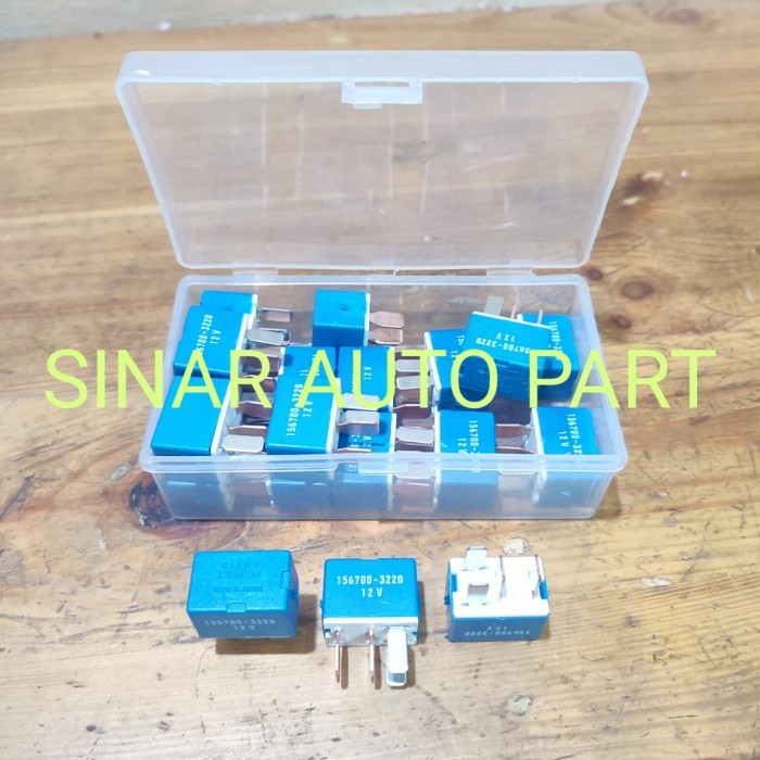 Jual RELAY FLASHER DENSO 12V KAKI 4 156700 3460 | Shopee Indonesia